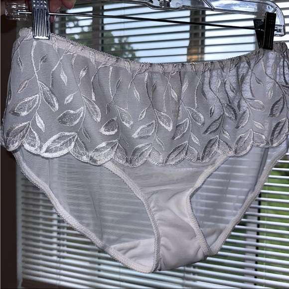 Bali | Intimates & Sleepwear | Vtg Bali White Lace Desire Panty Plus ...